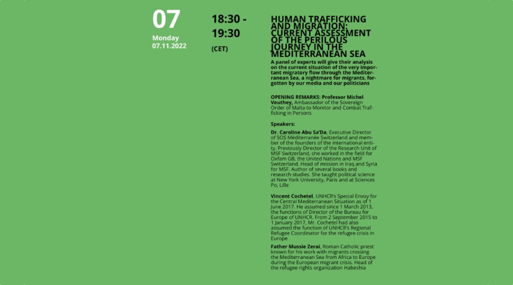 Live Webinar • Mon Nov 7 at 6:00 PM CET - Human Trafficking And ...