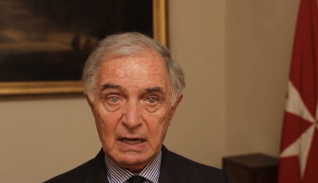 Statement by H.E. The Grand Chancellor of the Order of Malta ...