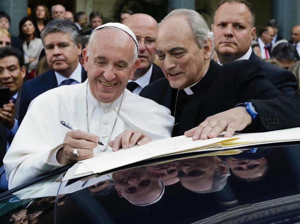 A tribute to His Holiness, the Pope Francis - Ambassador of the Order ...