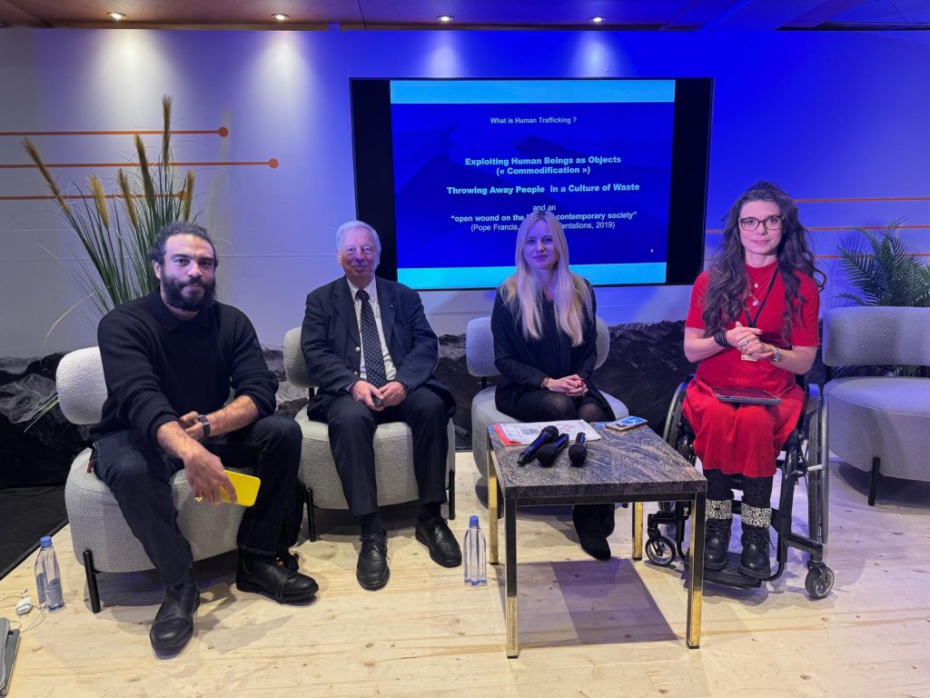 Event on Human Trafficking on the margins of the WEF at Abraham House ...